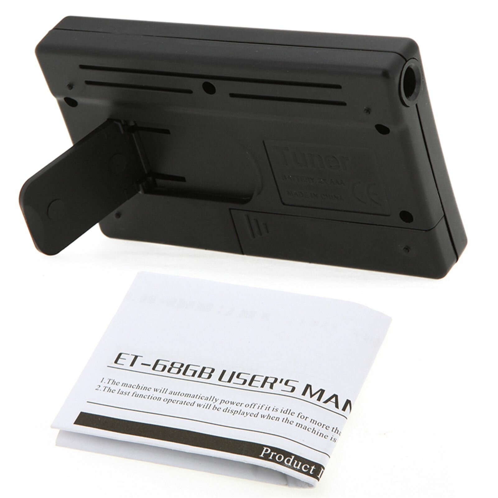 Цифровой гитарный тюнер с хроматическим тюнером на клипсе и точным ЖК-дисплеем для гитары, баса, скрипки, укулеле