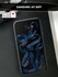 Чехол на Samsung Galaxy A7 2017 / Самсунг Галакси А7 2017 с принтом "Синие очерт...