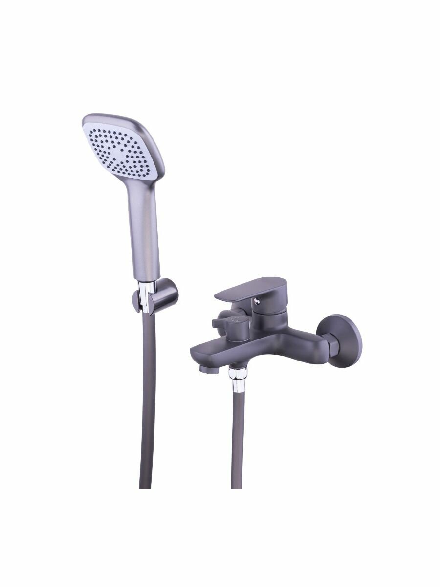 Melodia Della Vita Смеситель ванна MELODIA Moderno Graphite картридж д.35мм короткий излив MDV35140gt