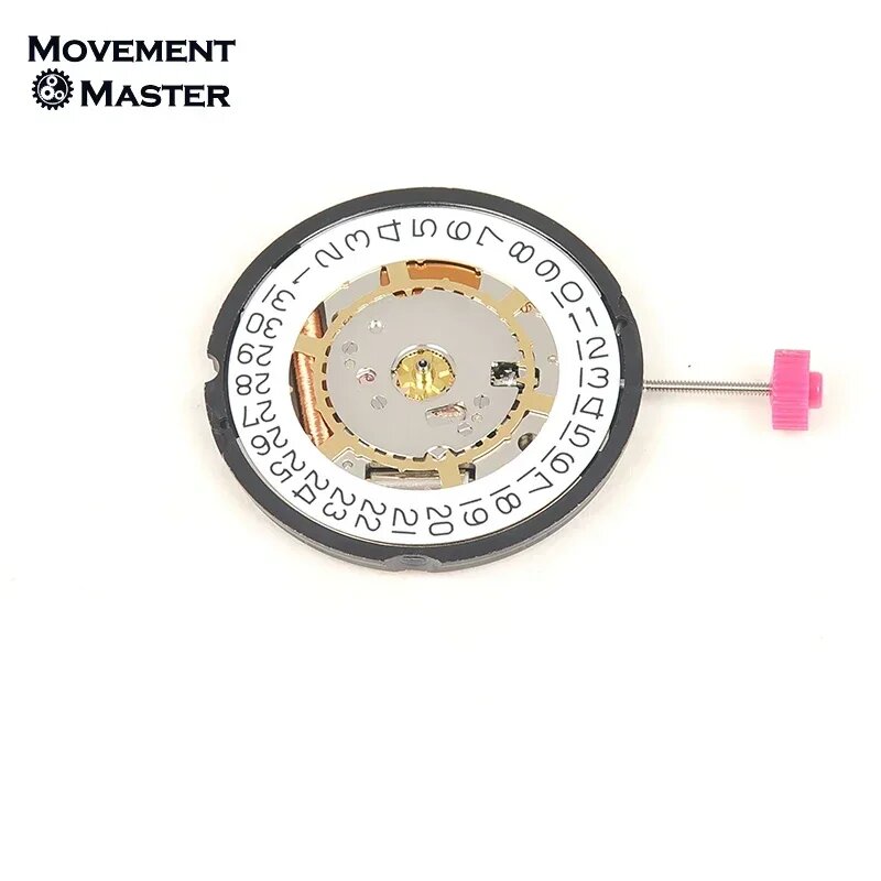 RONDA 715, дата механизма 3/6, новые швейцарские кварцевые часы, детали механизма, Розовый