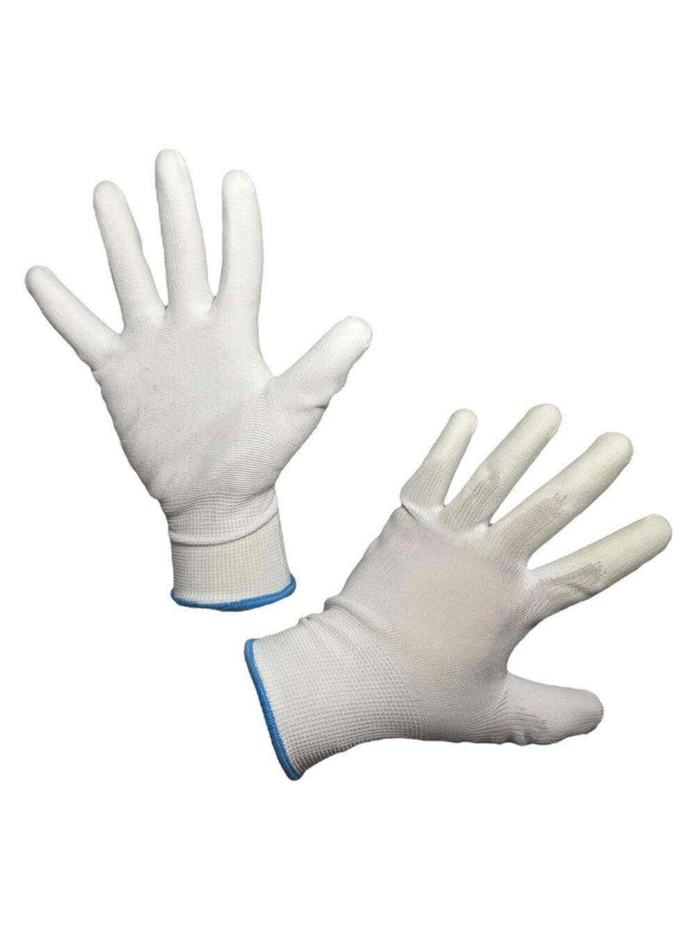 Перчатки нейлоновые с полиуретановым обливом белые 10 (XL) (5 шт.)