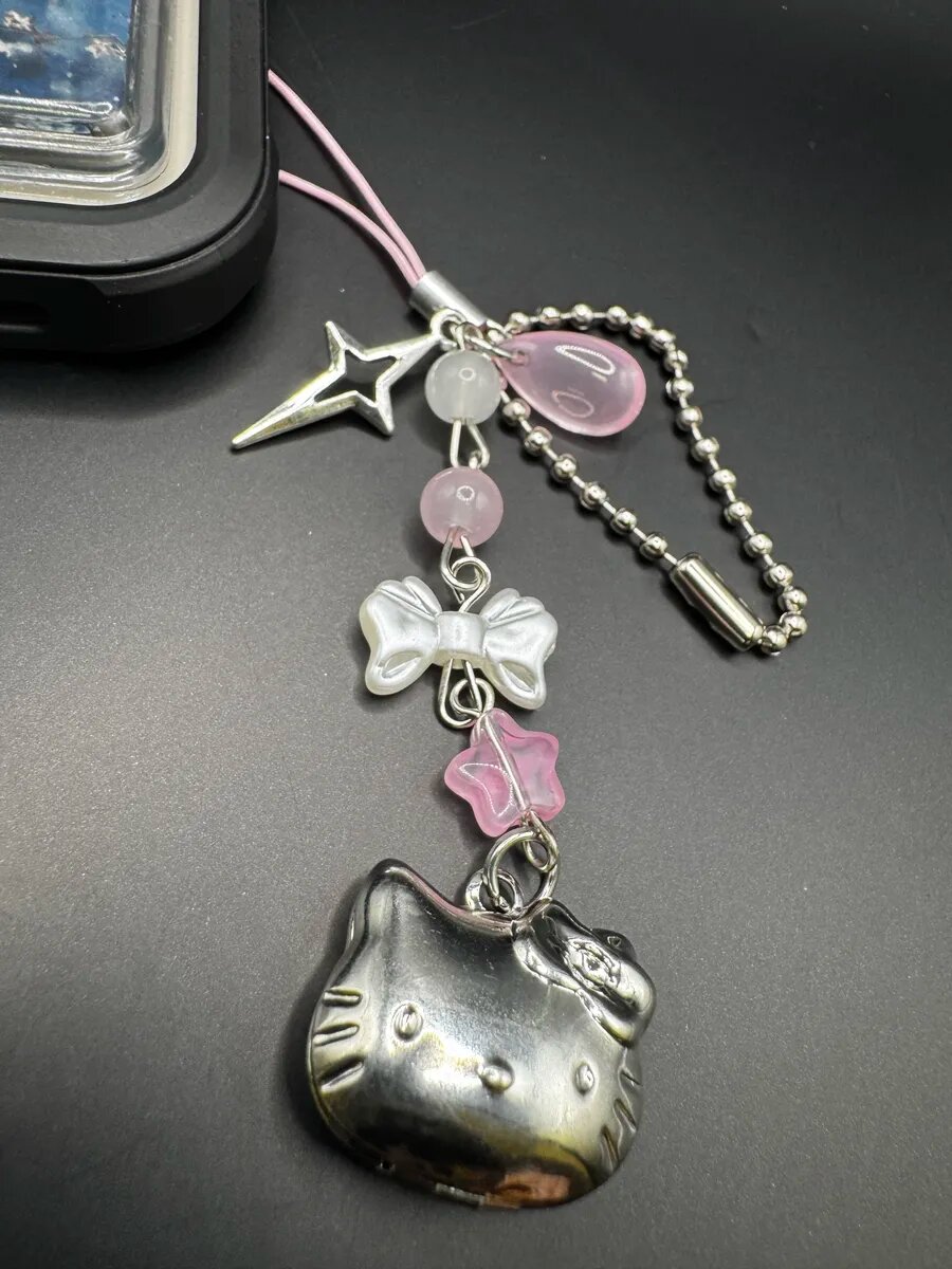 Брелок на телефон Котик