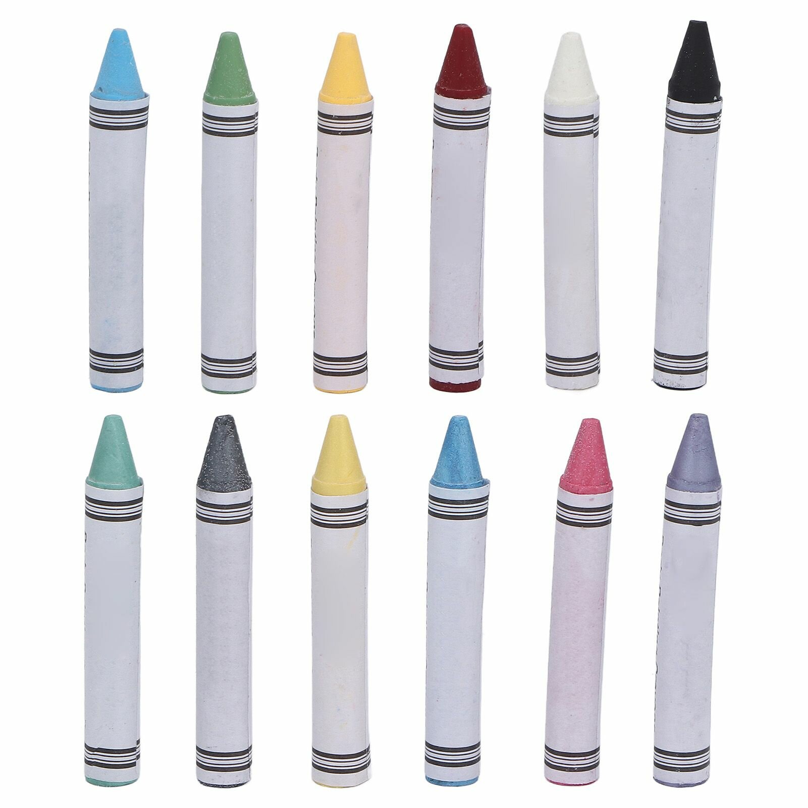 Карандаши для лица и тела, 12 цветов, безопасные и гипоаллергенные, для праздников и творчества