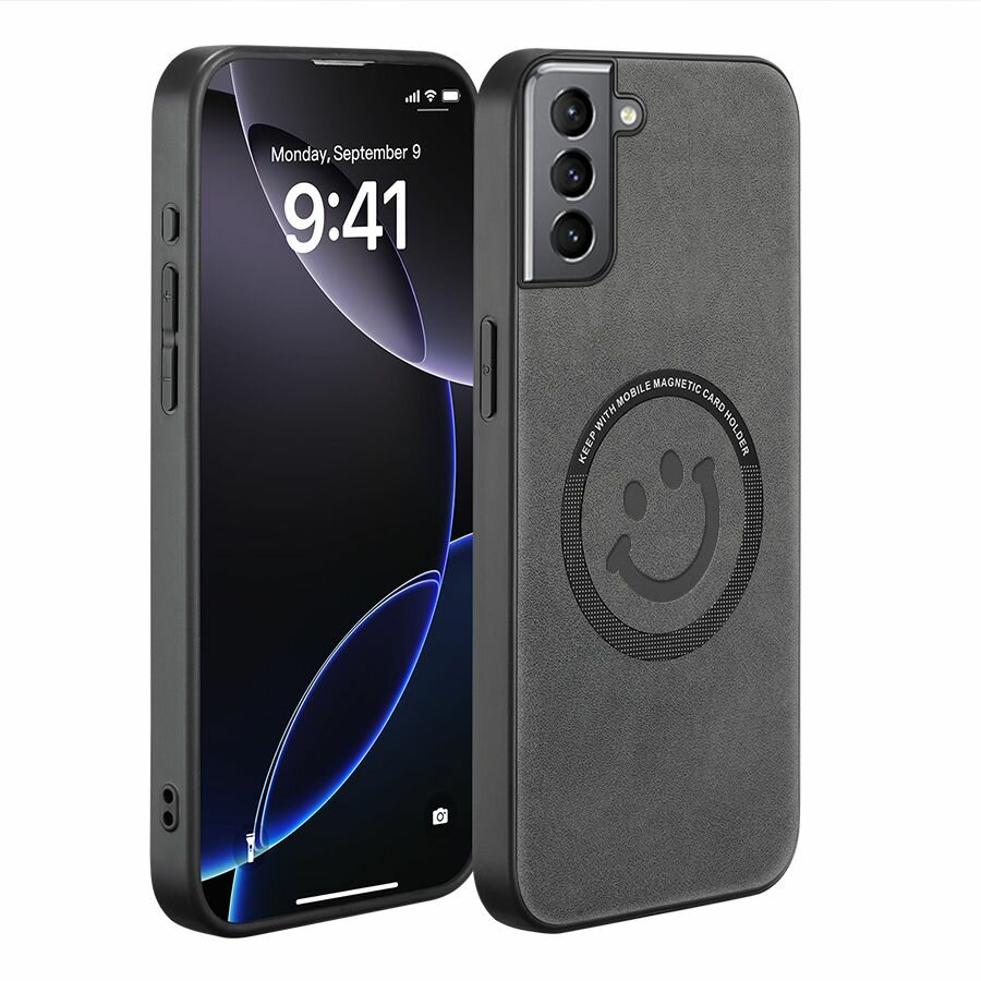 Чехол-Case MagSafe чехол для Samsung Galaxy S21(Самсунг Галакси с21) Нескользящий и удобный