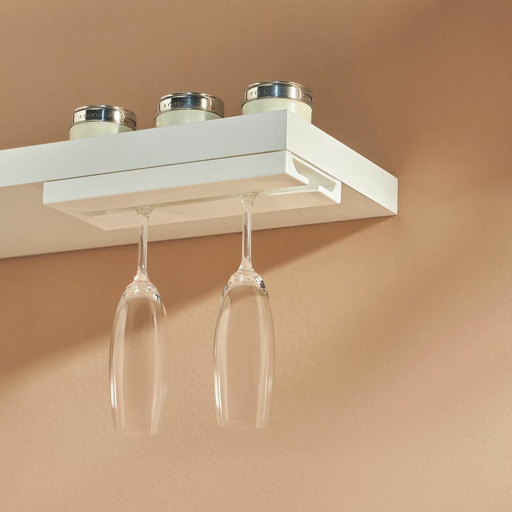 Подвесной держатель для бокалов vetta 25х11х2см