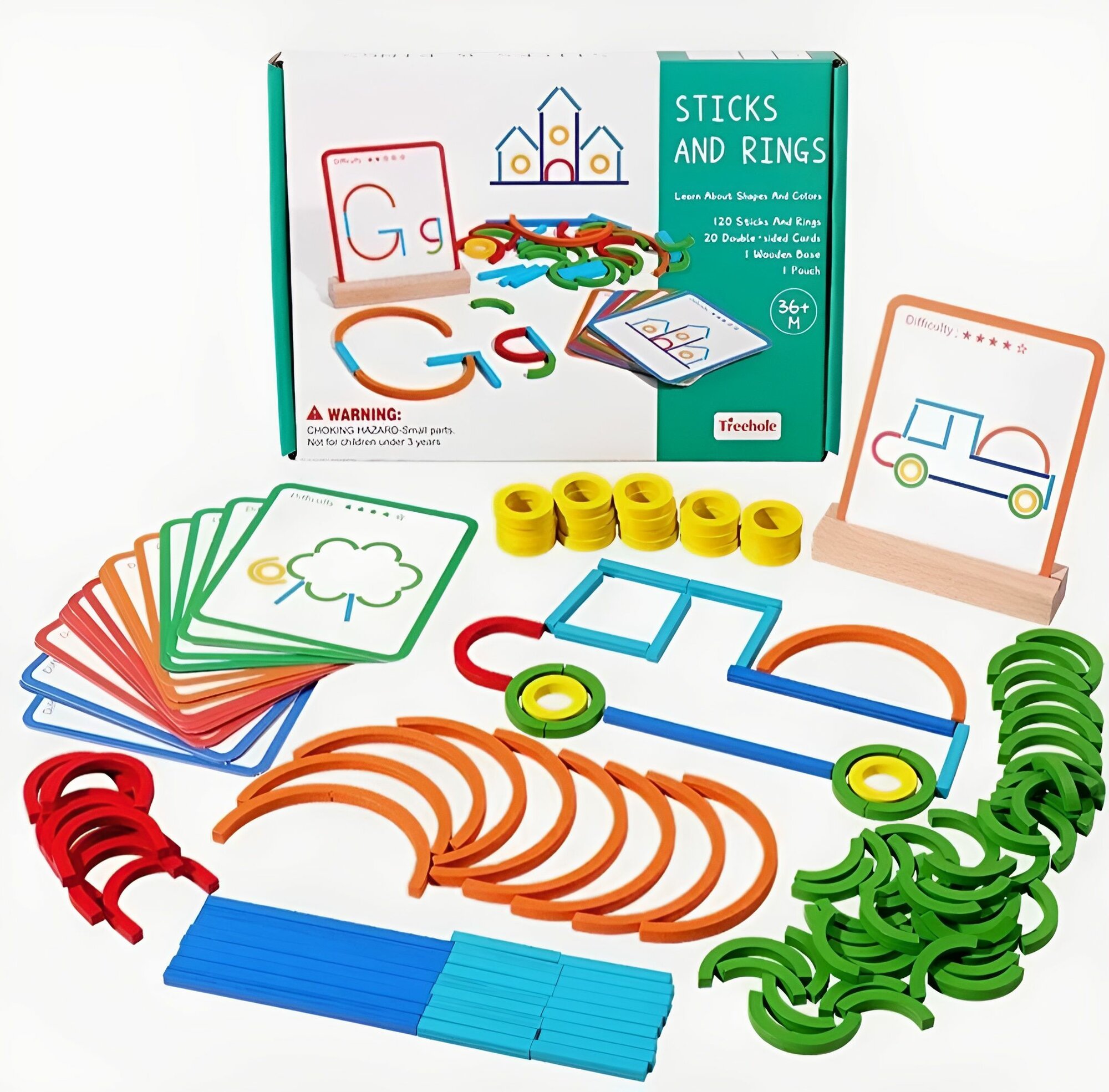 Сортер деревянный "Монтессори", для детей от 3 до 6 лет, развивающая игрушка