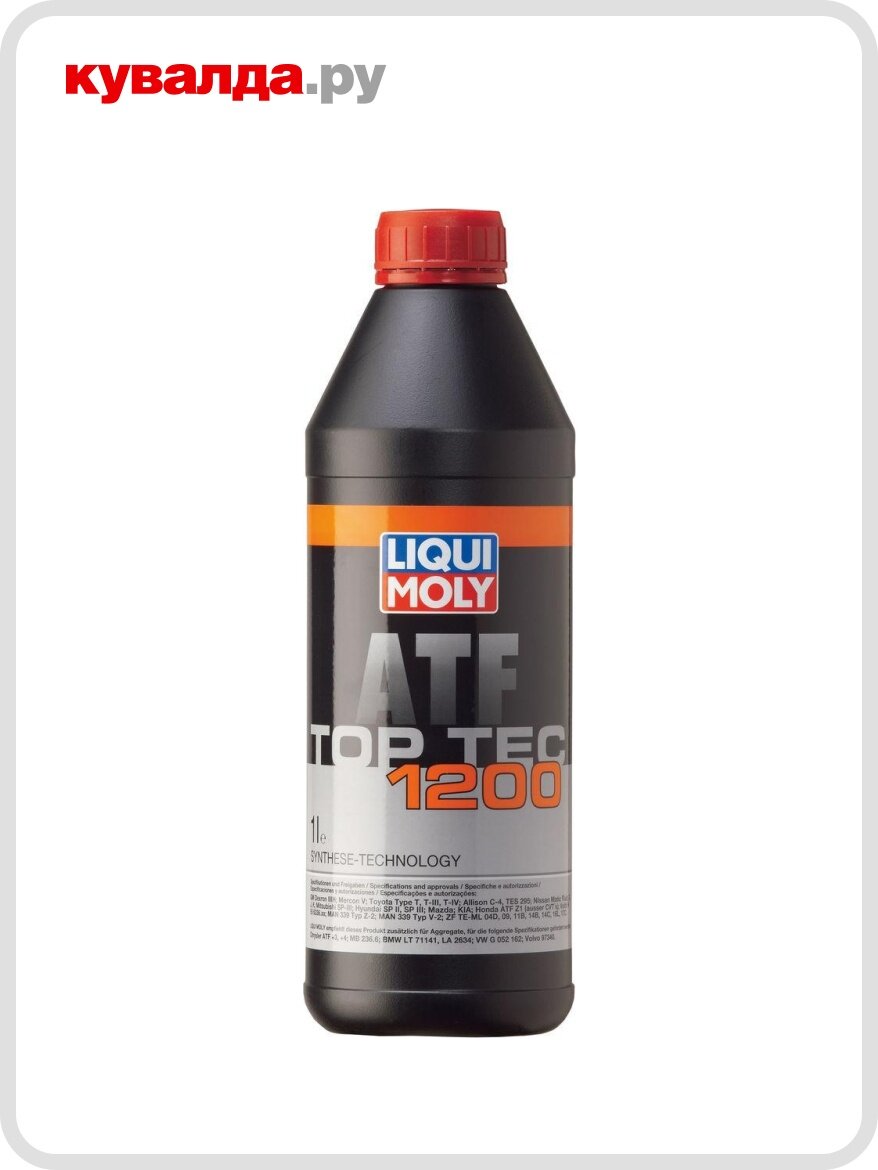 Масло трансмиссионное LIQUI MOLY Top Tec ATF 1200 для АКПП 1 л 7502/3681