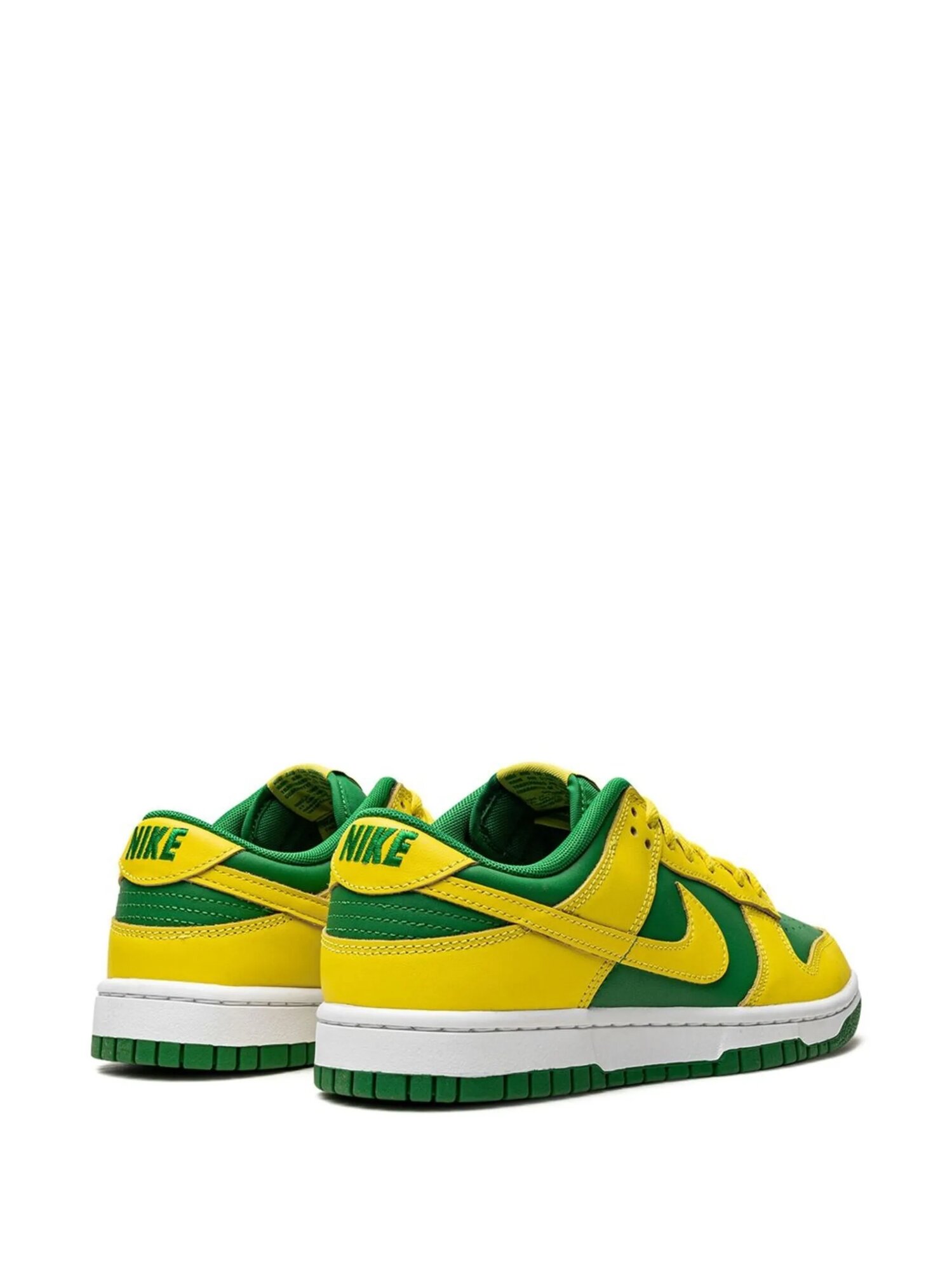Кроссовки NIKE Dunk Low, размер 9 US, Желтый — фото 1