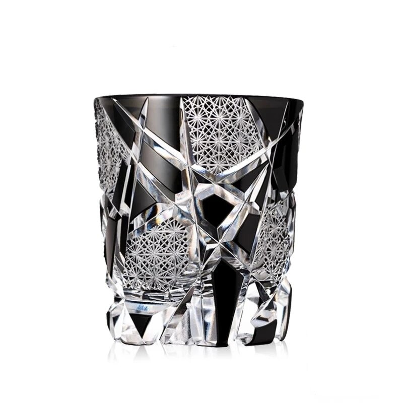 Хрустальный бокал Edo Kiriko 280 мл, 250ml, Серебряный