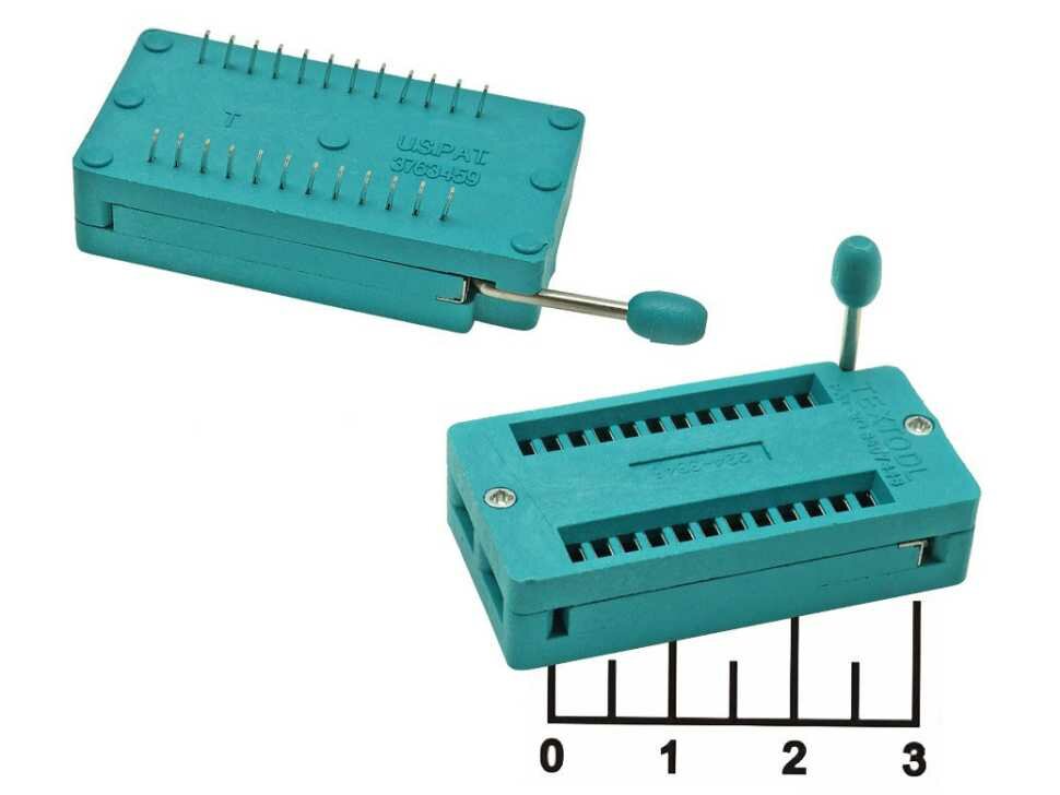 Сокет РС24 с нулевым усилием (ZIF-SCL-24)