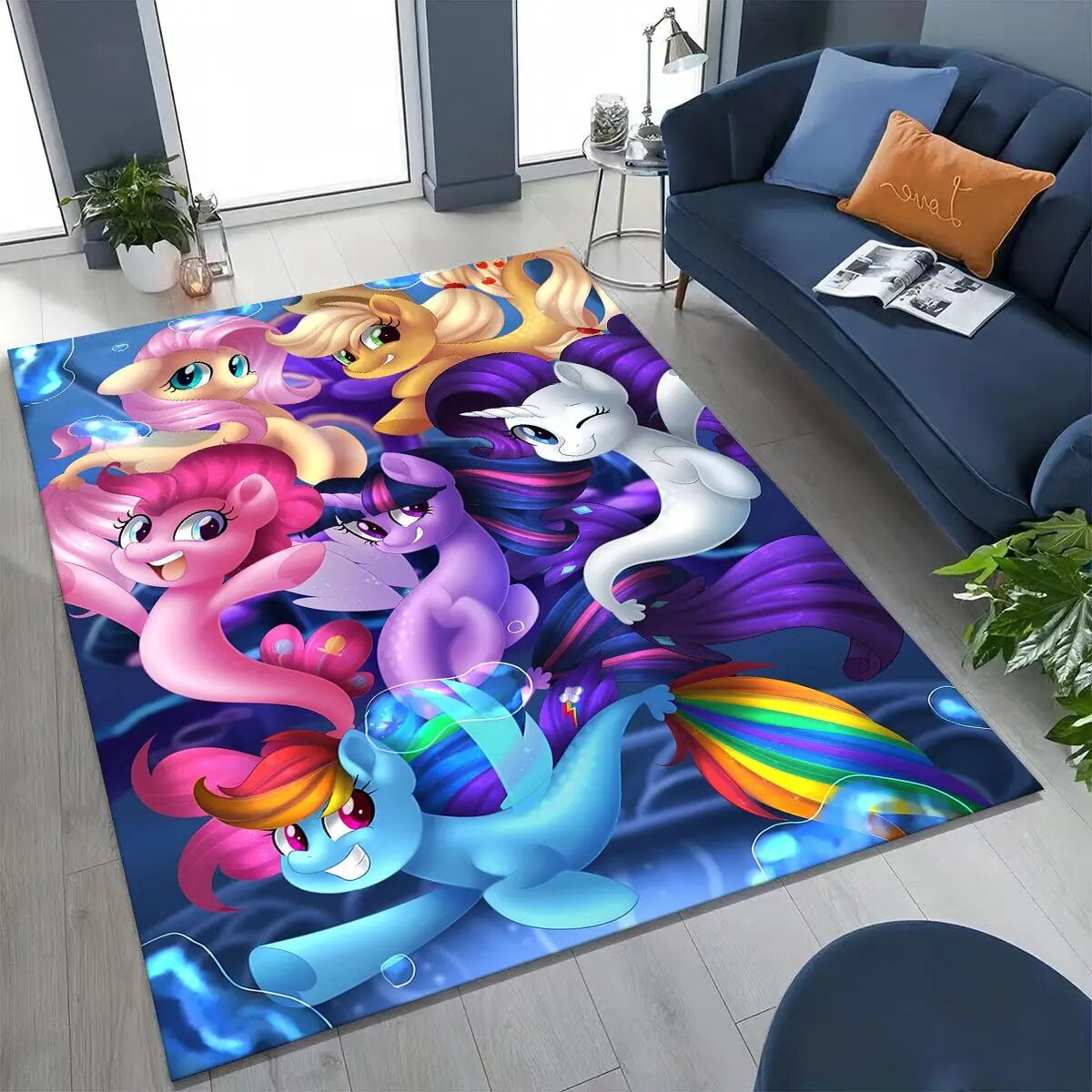 Коврик My Little Pony Unicorn MINISO 230x160cm( 90x62in ), 27
