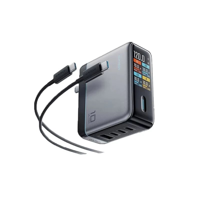 CUKTECH 10 GaN Super Charger Ultra 120 Вт 100 Вт MAX 4 порта USB-C зарядное устройство для ноутбука Xiaomi Samsung iPhone MacBook