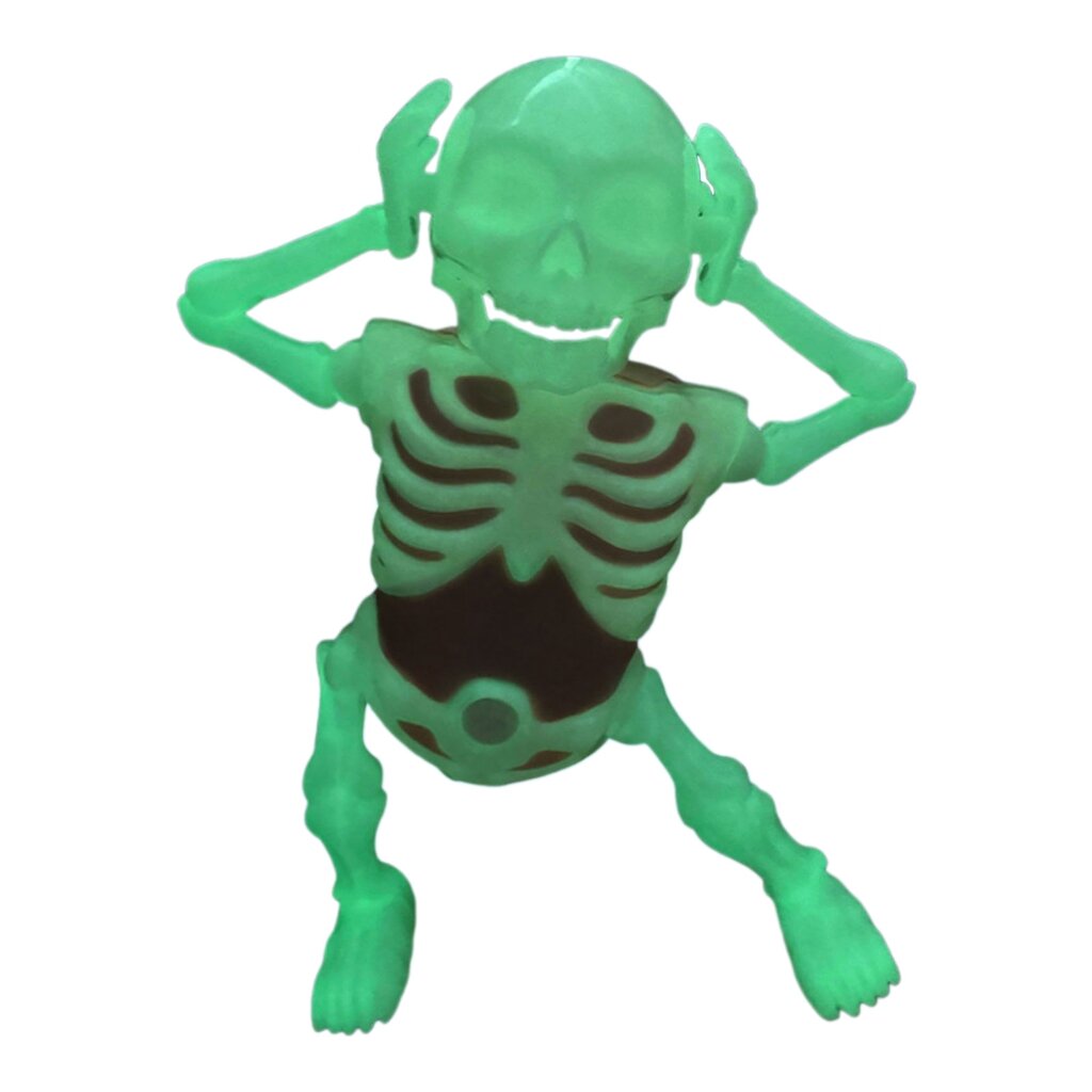 Забавные игрушки, Индукционная ночная светодиодная танцующая черепа