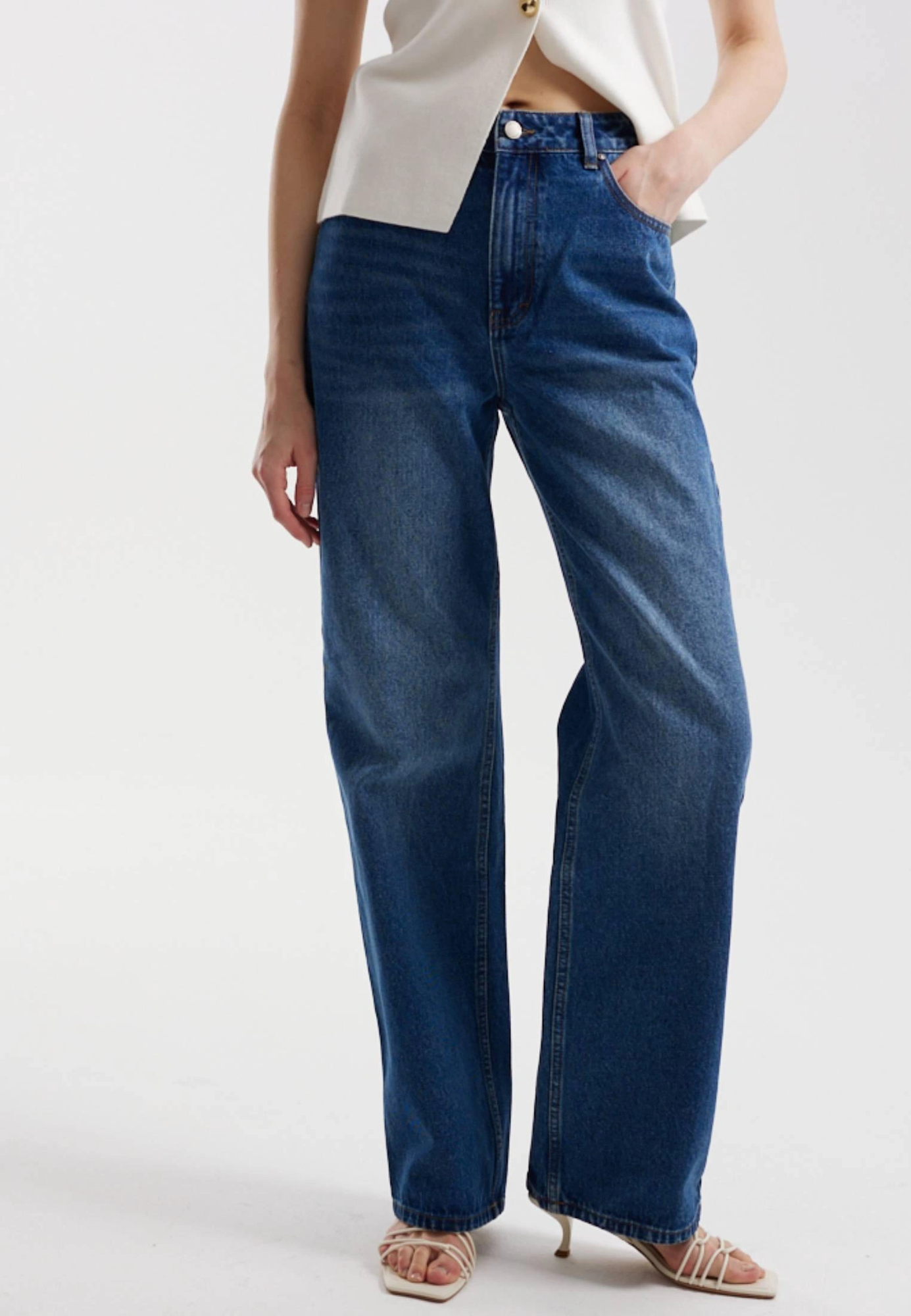 Джинсы классические Pure Cotton 