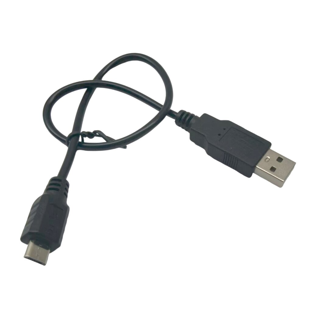 Совместим с зарядными кабелями для наушников QC35, QC45 и QC20 — черный.