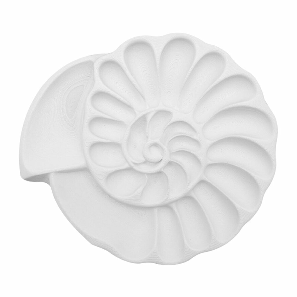 Коробка для хранения ювелирных изделий с палитрой для рисования Пластиковая, нетоксичная, легко моющаяся Художественная палетка