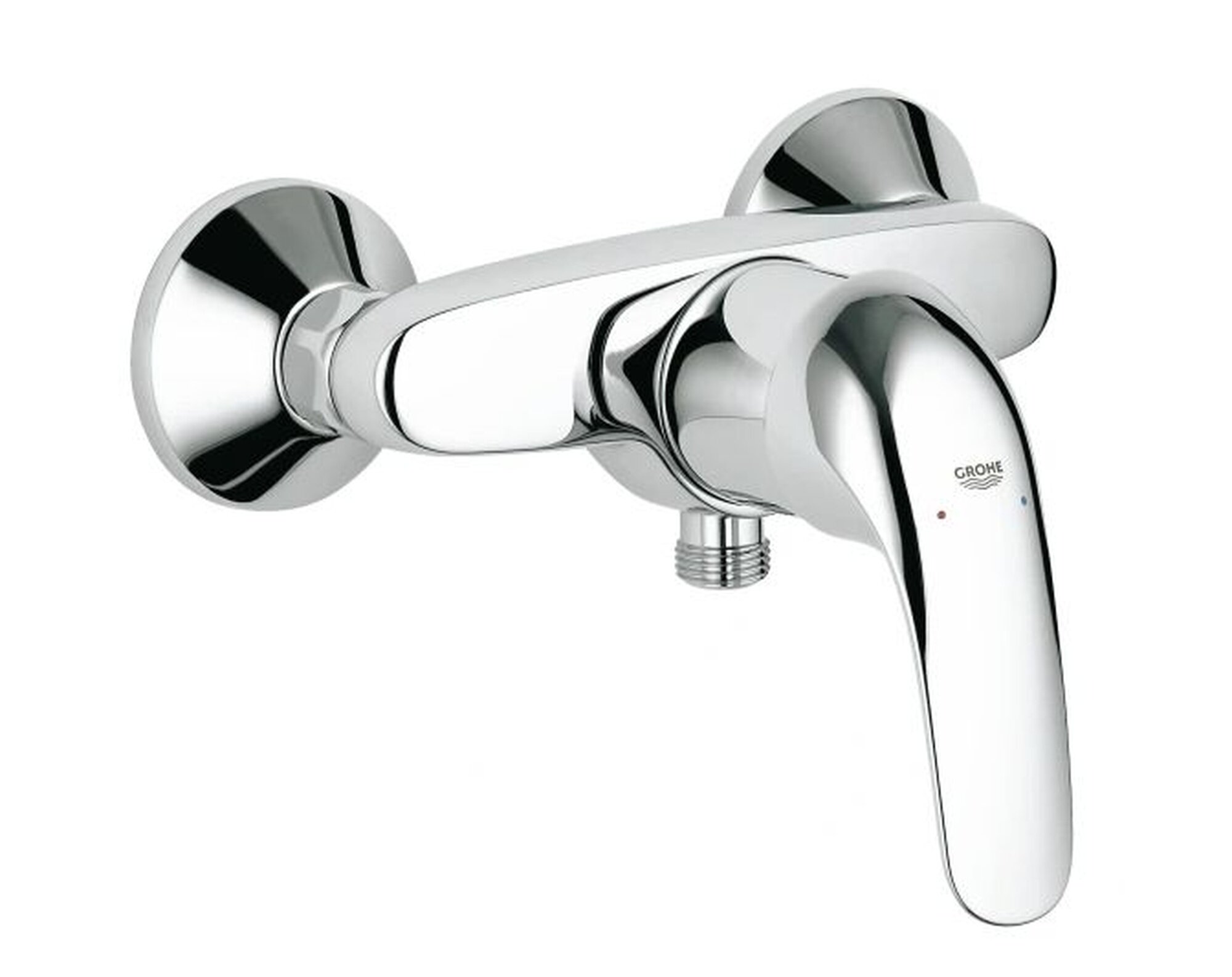 Смеситель для душа Grohe Start Eco 23268000, настенный, керамический картридж, хромированная поверхность