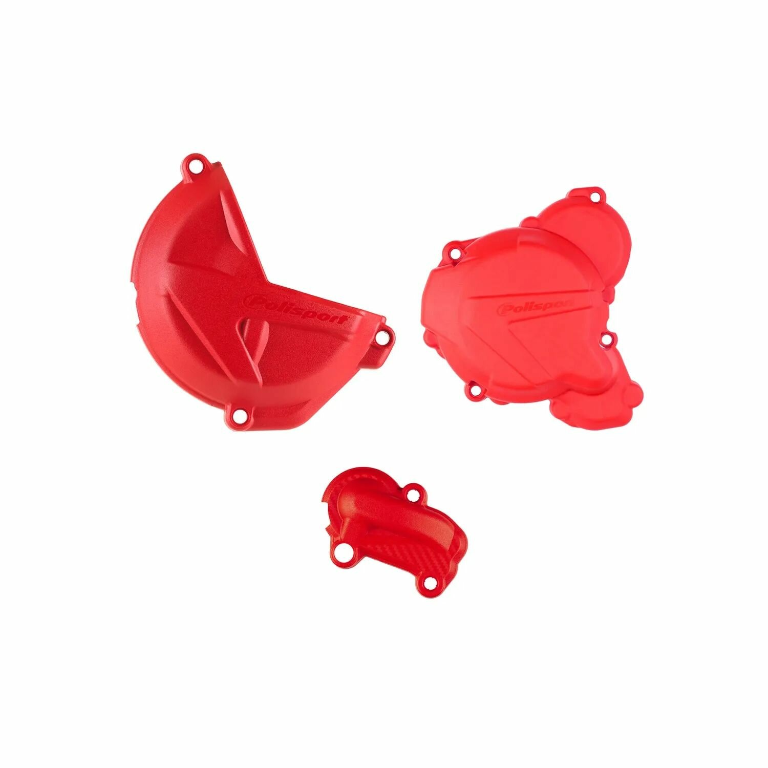 Защита крышки зажигания и сцепления Polisport KTM, HQV, GASGAS EC 250/300 2021-2023 Red (91323),