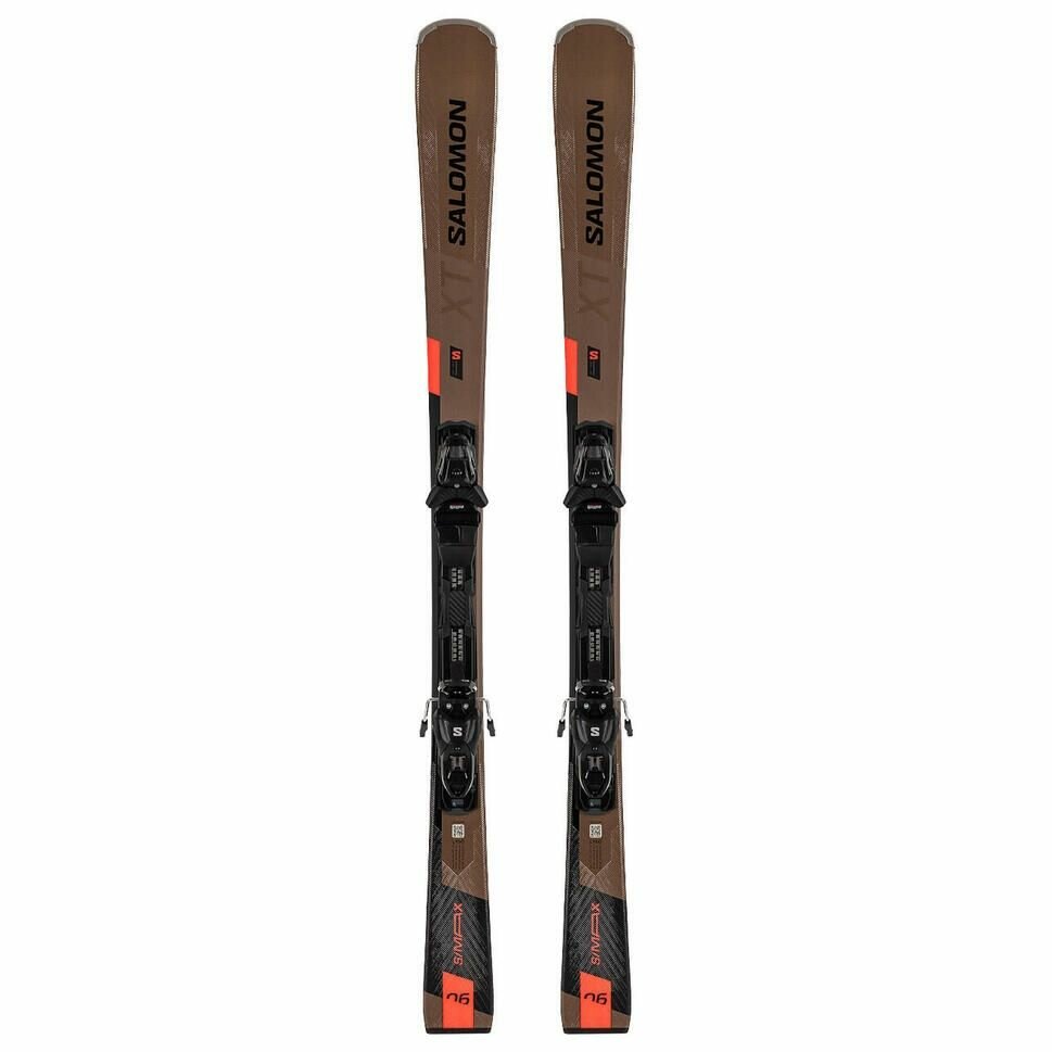 Decathlon Универсальные лыжи SALOMON S/MAX 6 XT + крепления SALOMON EM10 с GRIP WALK 2025 150 см