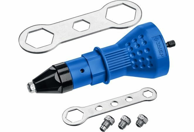 ЗУБР НР-М8 насадка-заклепочник на шуруповерт, Профессионал