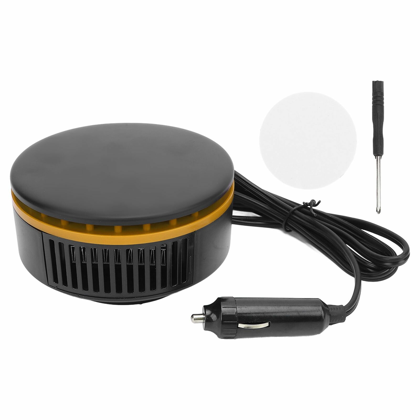 12V 150W обогреватель-дефростер (желтый)