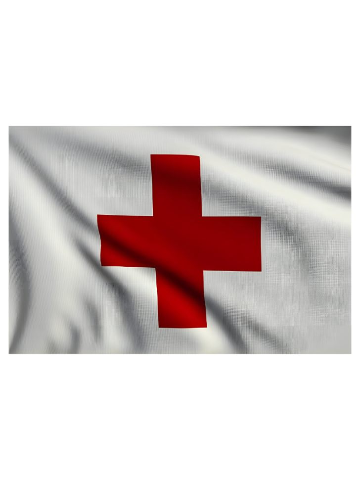 Флаг Красного креста (135 х 90 см)