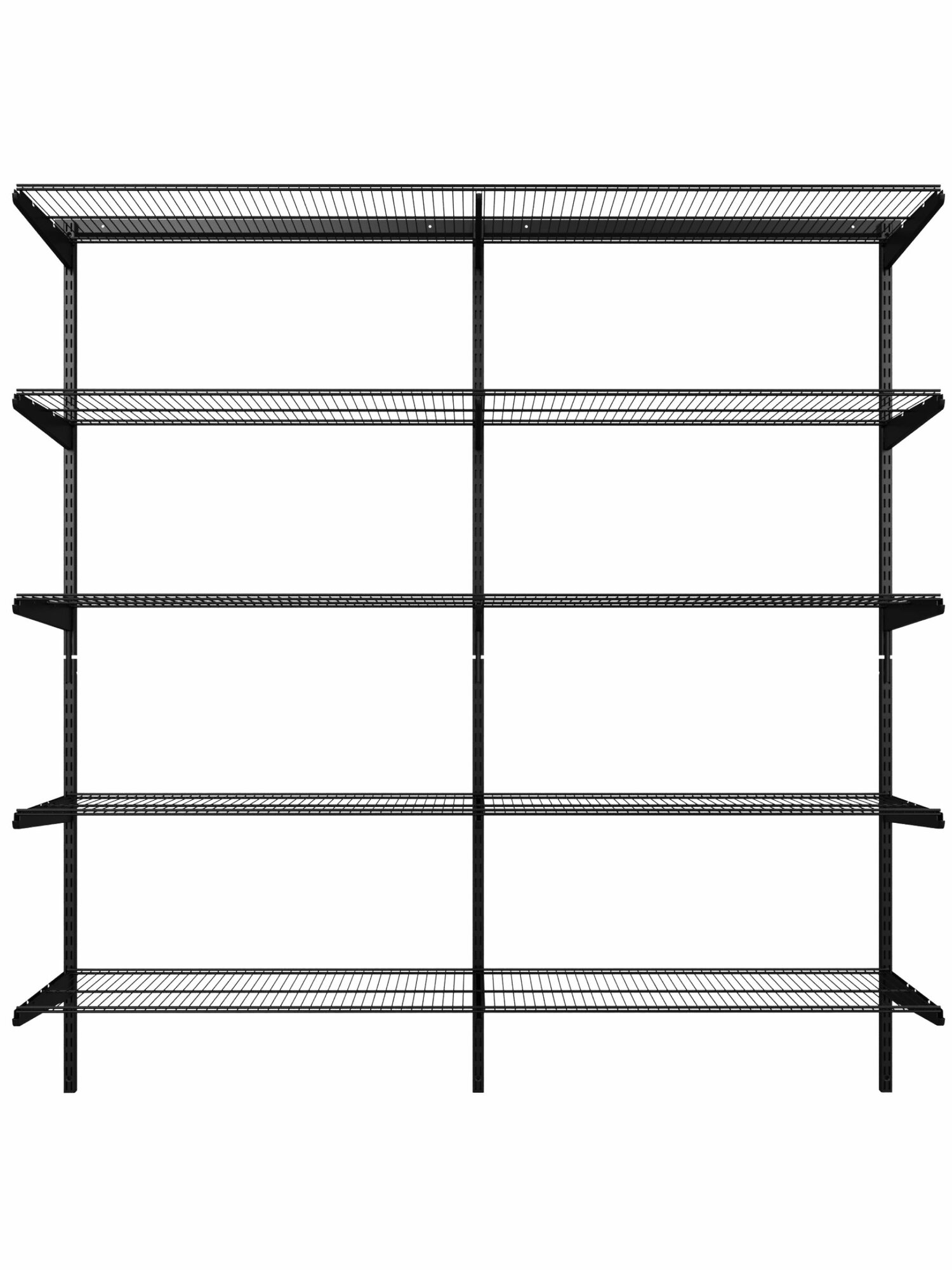 Гардеробная система ДиДжей, №51 черный, 188х35х192 см