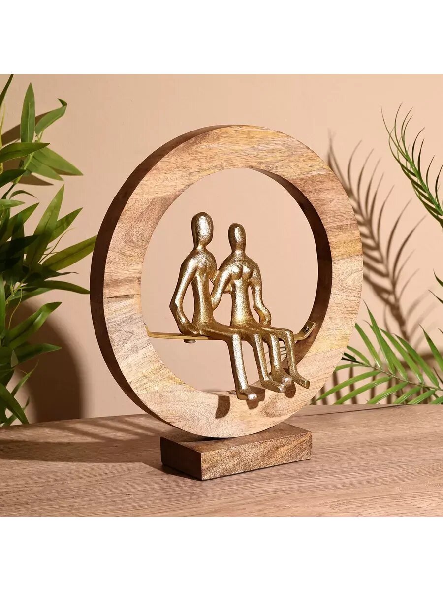 Статуэтка интерьерная "Пара" 30х8х33 см