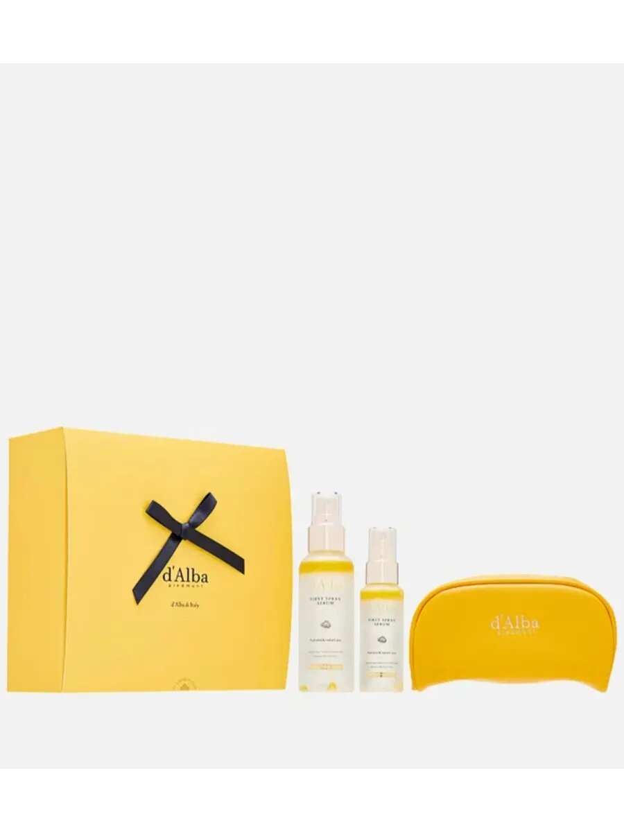 Подарочный набор D'ALBA first spray serum gift set, Адвент