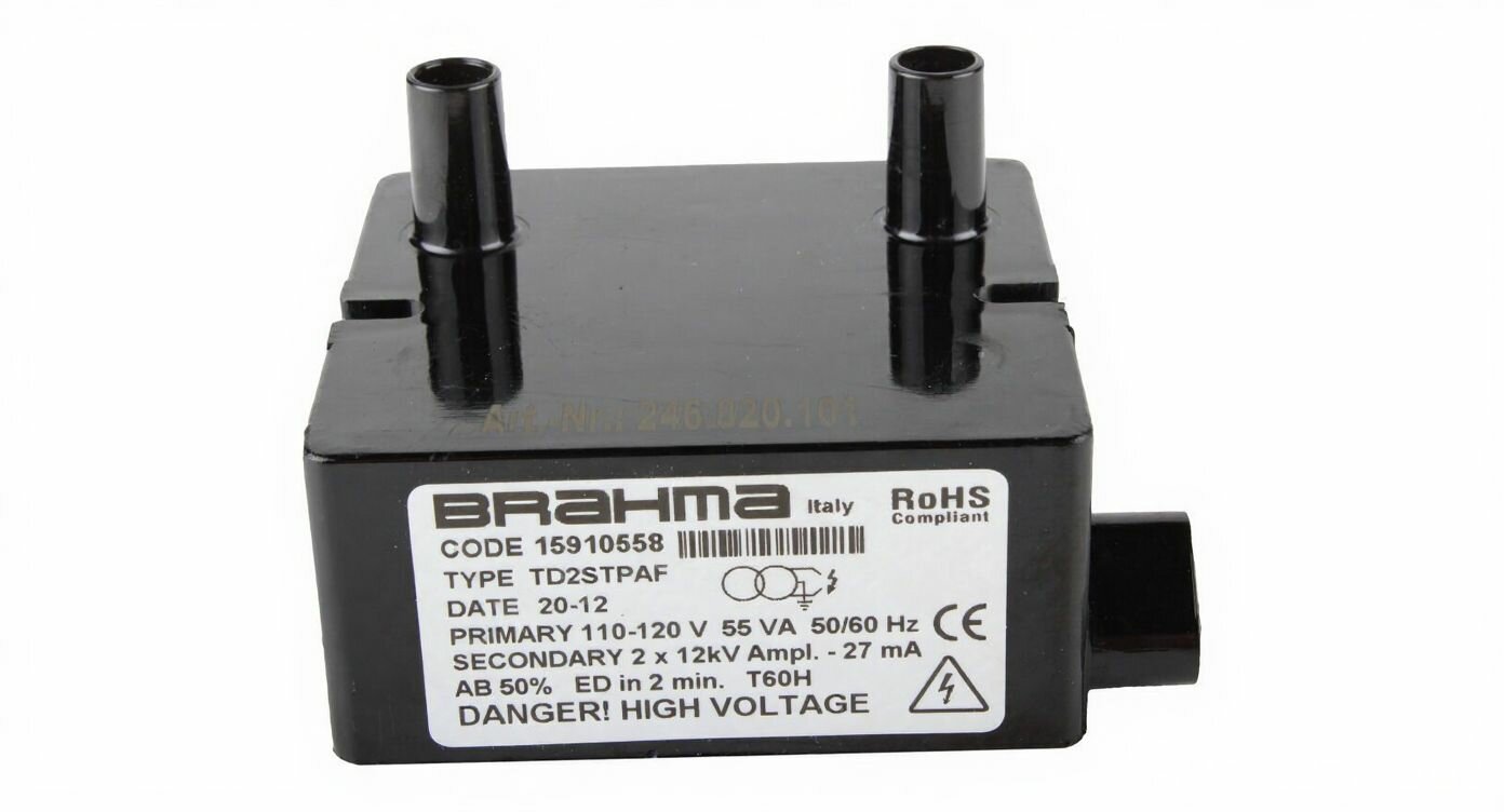 Трансформатор розжига Brahma TD2STPAF 110-120V 15910558