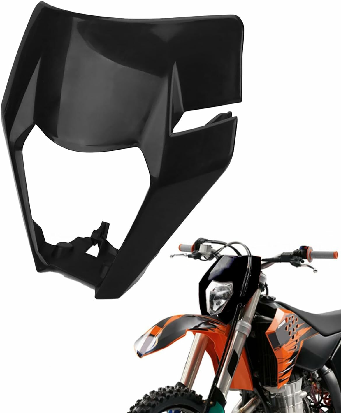 Маска для фары мотоцикла KTM 125-530 EXC/ XCW/ EXC-F