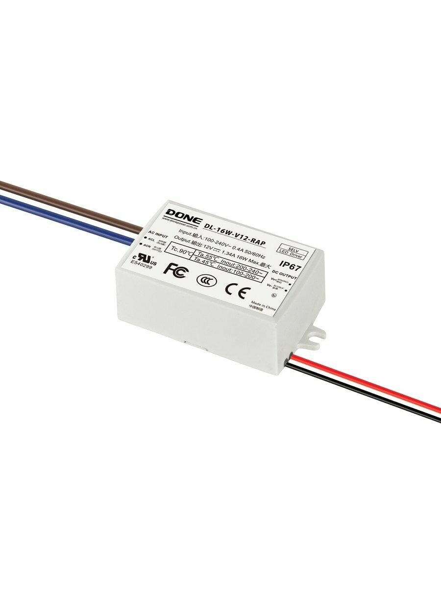 Источник питания AC-DC Done Electronic DL-16W-V12-RAP