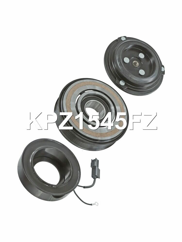 Шкив компрессора кондиционера в сборе Krauf KPZ1545FZ для MAZDA 3 6 CX-5 CX-30