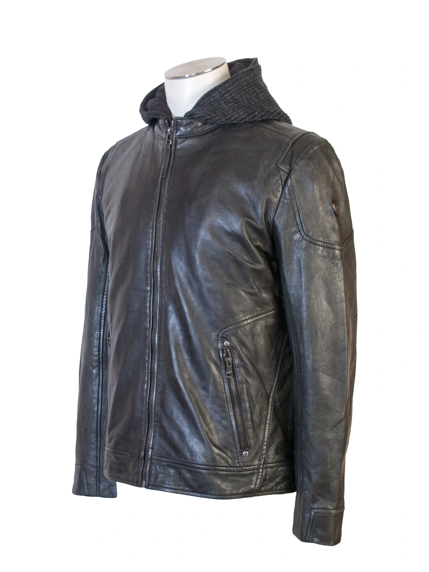 Куртка кожаная