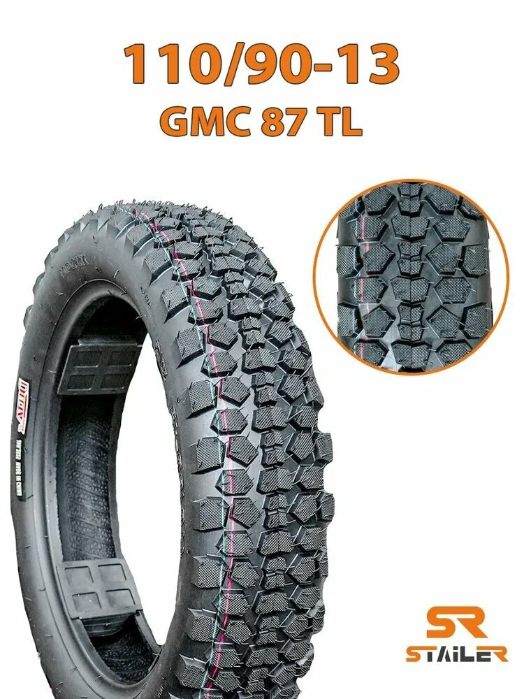 GMC 87 TL Мотошины 110/90 R13