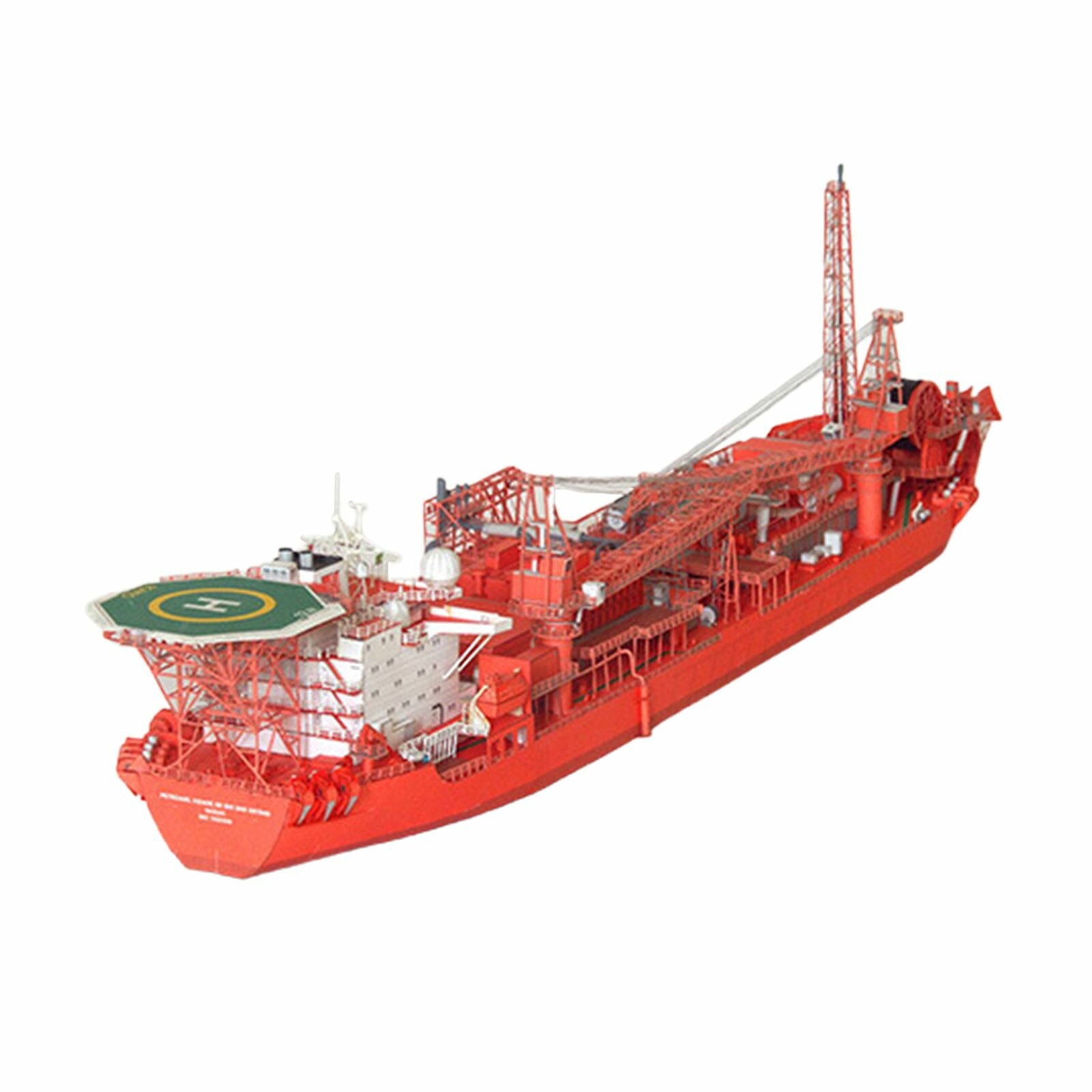 Норвежский FPSO Offshore 3D бумажная модель корабля