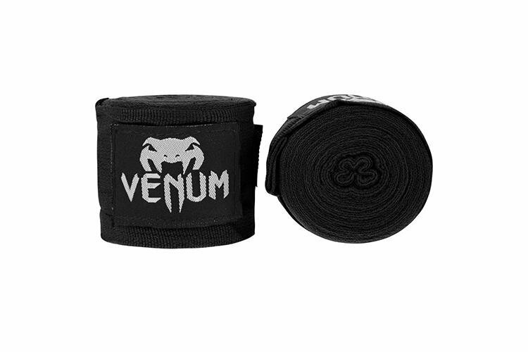Боксерские бинты унисекс VENUM EU-VENUM-0430 черные, 4m EU