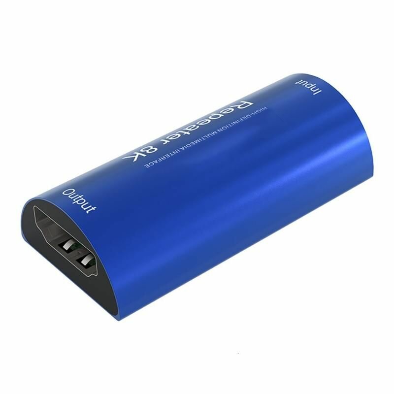 Повторитель HDMI 8K 3D, Синий