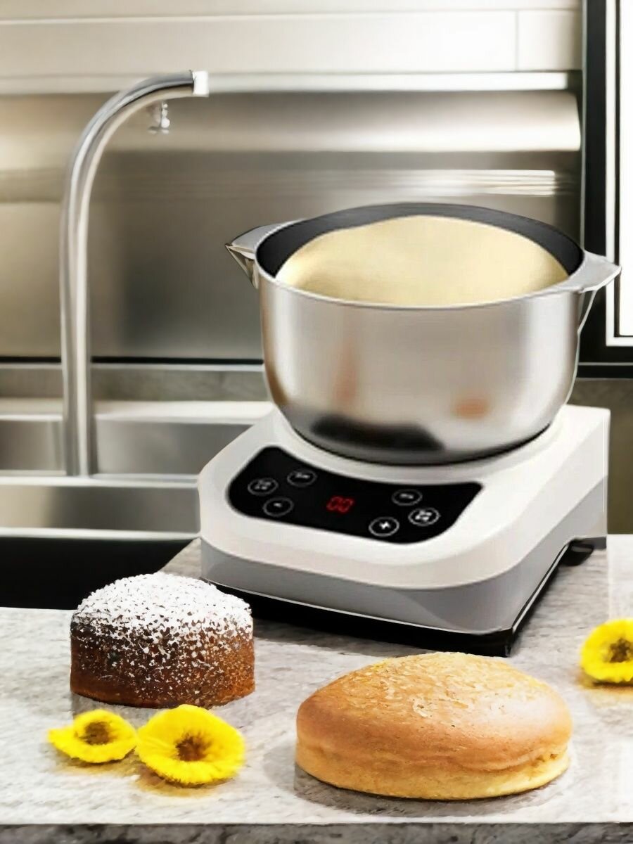 Усовершенствованная тестомесильная машина для увеличения толщины теста; нержавеющая сталь