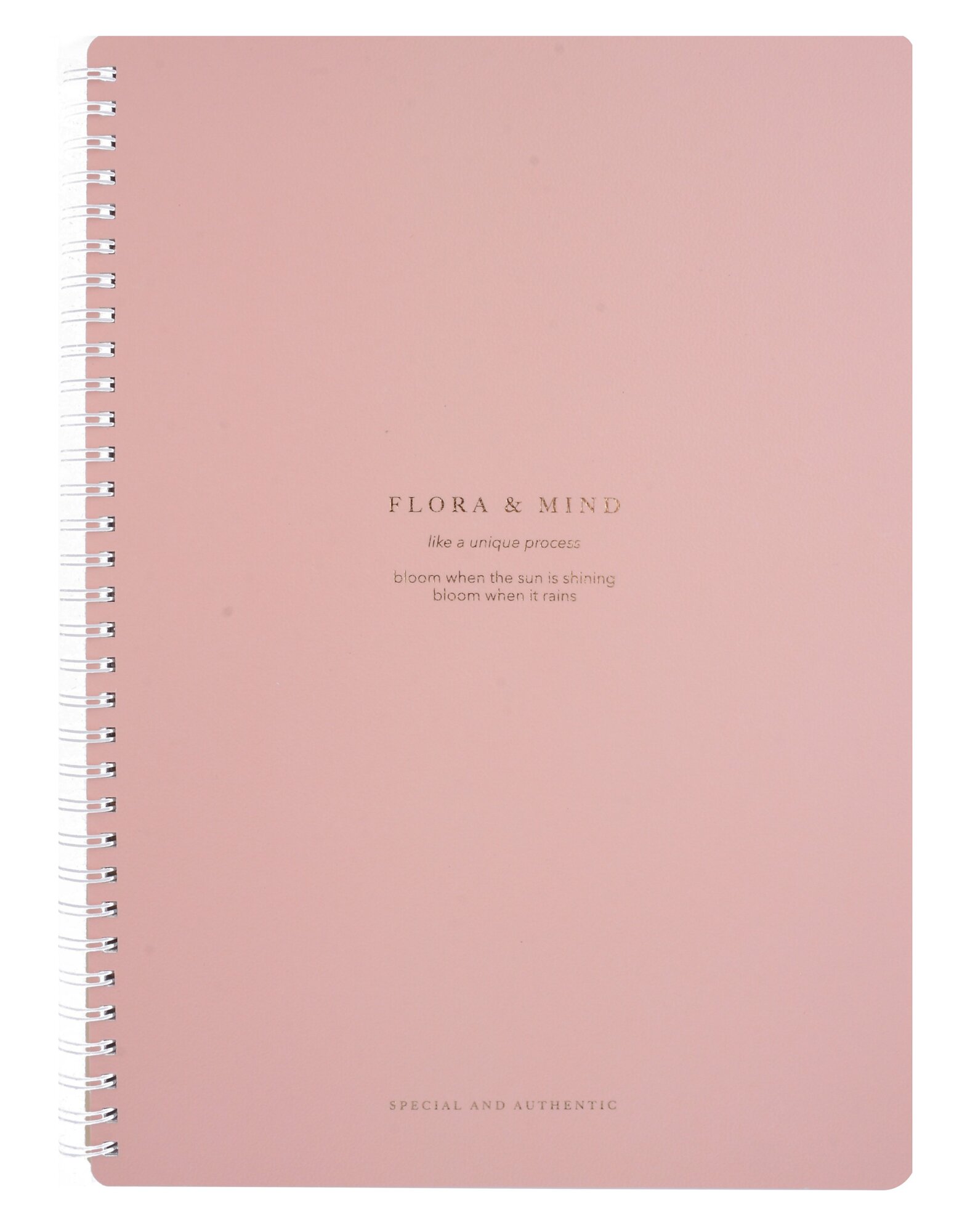 Тетрадь в клетку Be Smart, Flora, А4, 96 листов, розовая