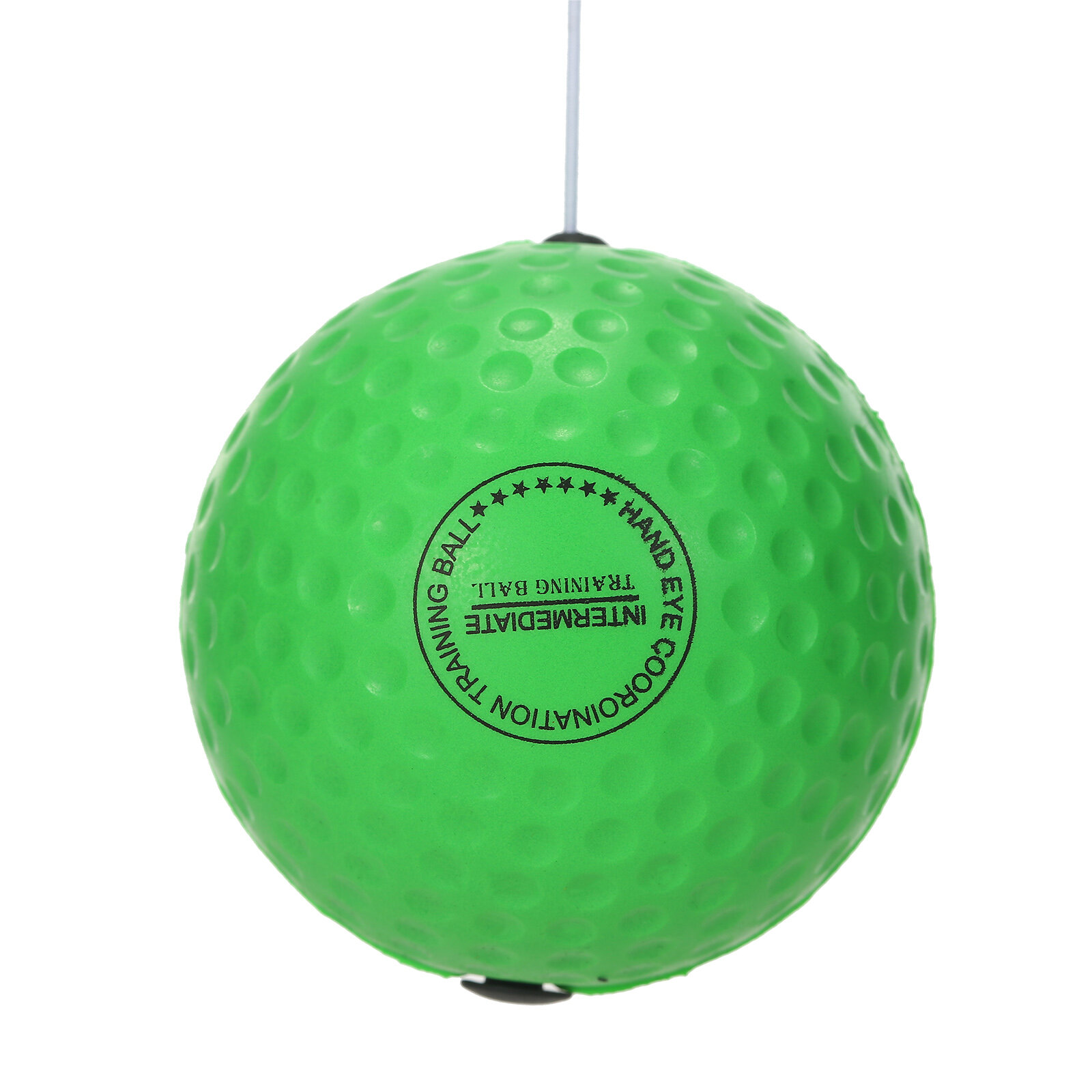 Boxing Reflex Ball with Headband, Color: Green, Red, Yellow (Optional), Head Circumference: Max. 60cm / 23.62in, Min. 35cm / 13.78in, Diameter of Ball: Approx. 6.3cm / 2.48in, Length of Strip: Approx. 90cm / 35.43in, Material: Cloth, TPU, Type: Boxing