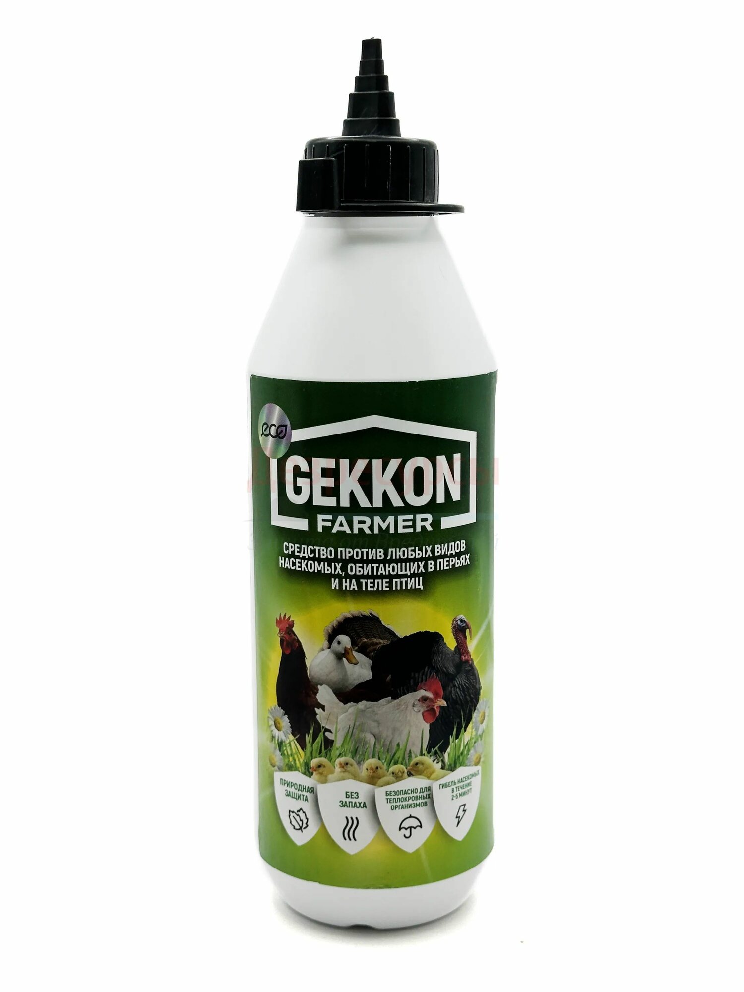 GEKKON (Геккон) Farmer средство от блох клещей, вшей пухоедов и пероедов, 500 мл