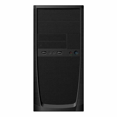 Корпус для ПК без ТМ, 6862BK 500W (mATX, Black, безвинт. креп. HDD, ATX 500W-120mm, 24+8pin)