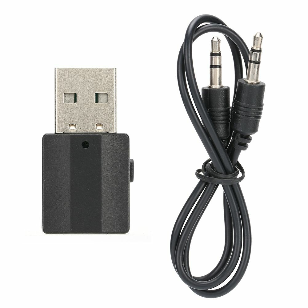 Портативный адаптер Bluetooth 5.0 2-в-1, Plug and Play
