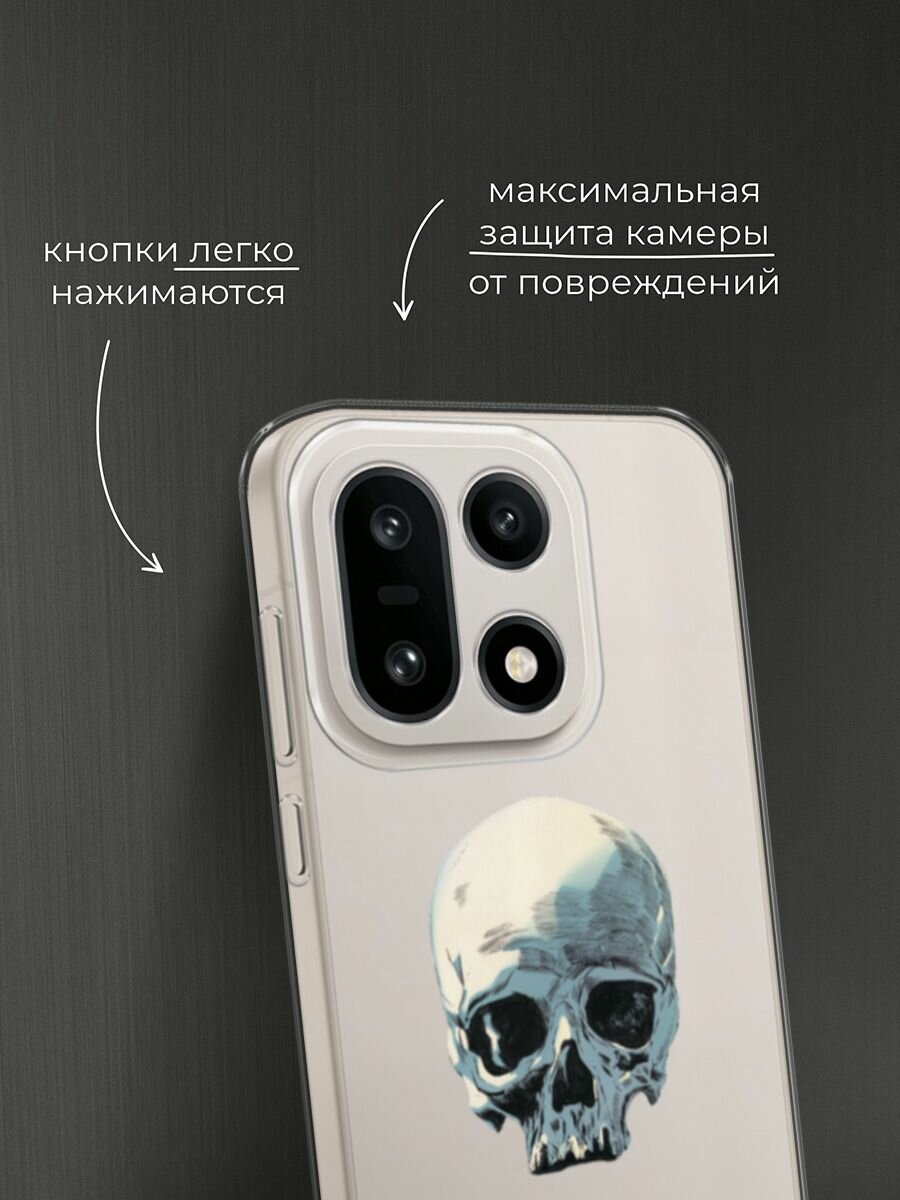 Чехол на OnePlus 15 / Ван Плас 15 с принтом Гусар, прозрачный — фото 1