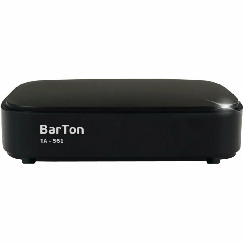 Приставка для цифрового ТВ BarTon TA-561, эфирный DVB-T2, 1241885