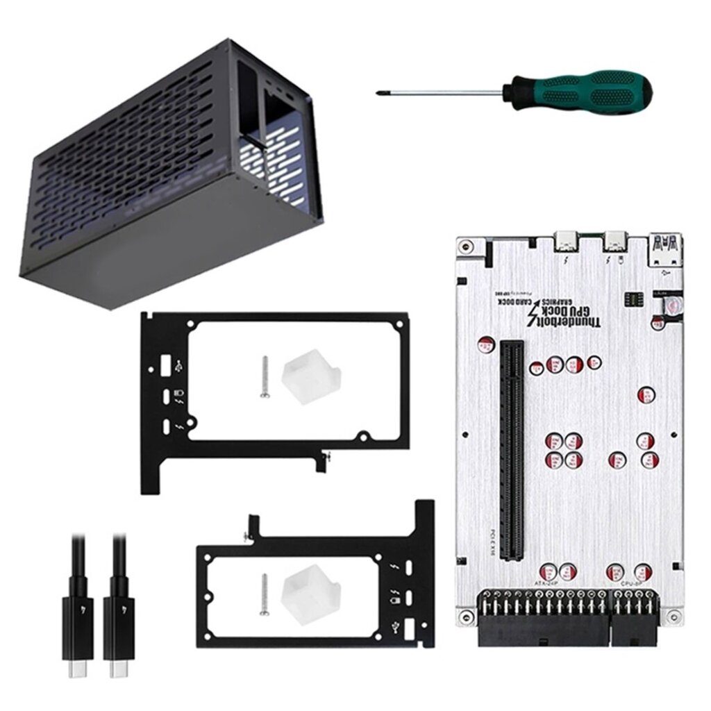 Графическая док-станция TH3P4G3 для ноутбука Поддержка внешней видеокарты Мощностью 85 Вт для обратной зарядки Док-станция расширения для ноутбука