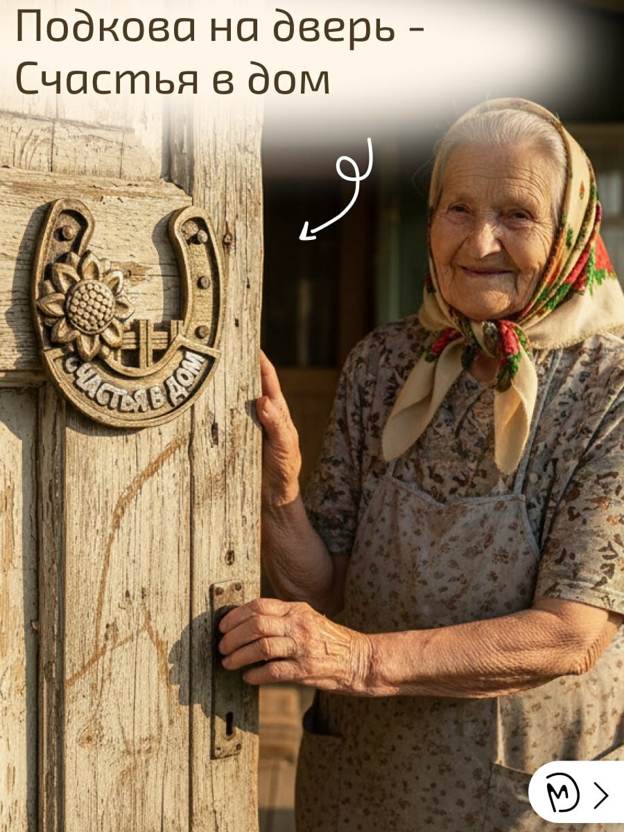 Подкова на дверь - Счастья в дом
