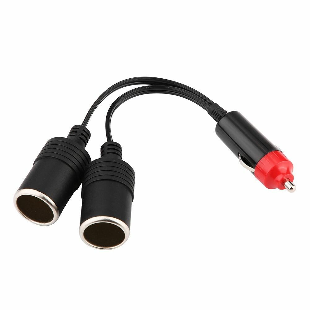 Автомобильное зарядное устройство-разветвитель с двумя портами USB для зарядки мобильных устройств и GPS