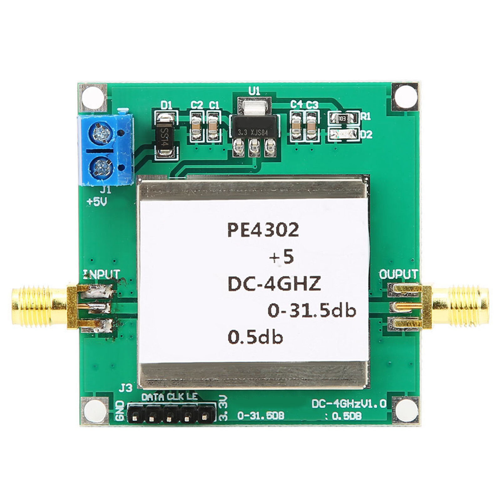 PE4302 Цифровой RF Attenuator Module RF Высокая линейность 0,5 дБ